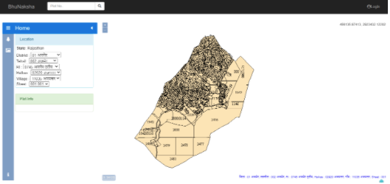 𝐁𝐡𝐮 𝐍𝐚𝐤𝐬𝐡𝐚 𝐑𝐚𝐣𝐚𝐬𝐭𝐡𝐚𝐧 𝟐𝟎𝟐𝟒: View Land Map Online @ bhunaksha.raj.nic.in