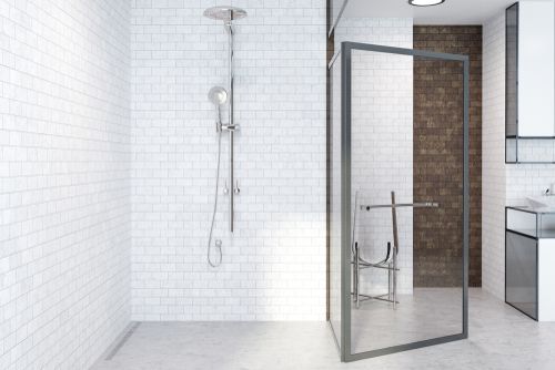 20 Easy to Install Bathroom Glass Partition - Bathroom Designs 2025
