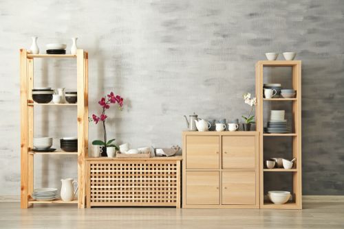 15 Kitchen Wooden Rack Designs for Efficient Storage