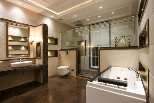 20 Bathroom Jacuzzi Designs for a Lavish Living Space