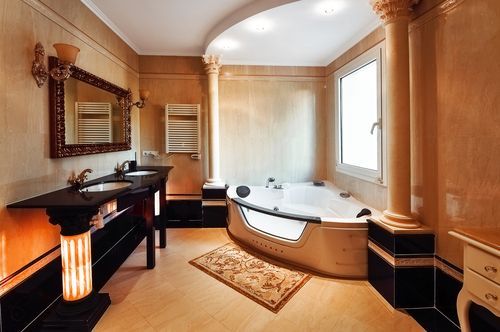 20 Bathroom Jacuzzi Designs for a Lavish Living Space