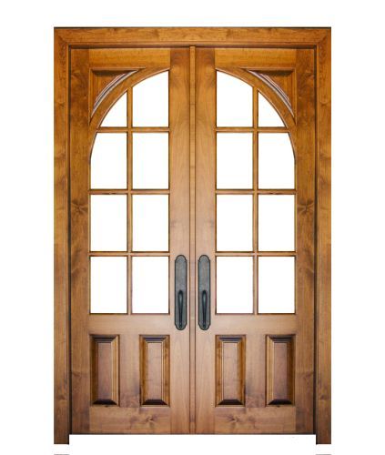 15 Flush Door Designs with Glass to Add a Touch of Sophistication