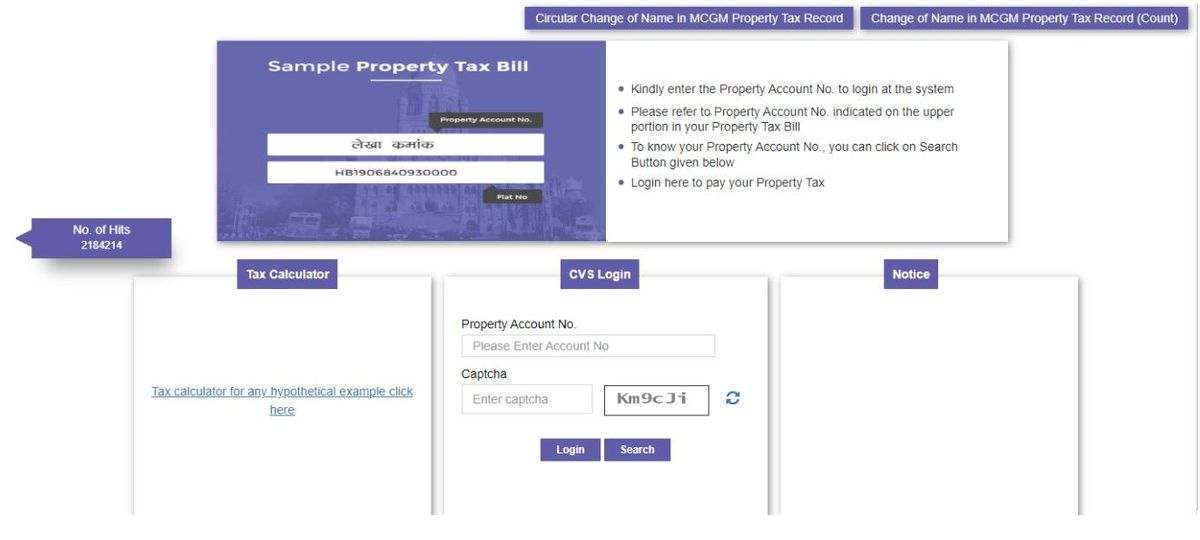 𝐌𝐂𝐆𝐌 𝐏𝐫𝐨𝐩𝐞𝐫𝐭𝐲 𝐓𝐚𝐱 2024: Pay BMC Mumbai Property Tax @ ptaxportal.mcgm ...