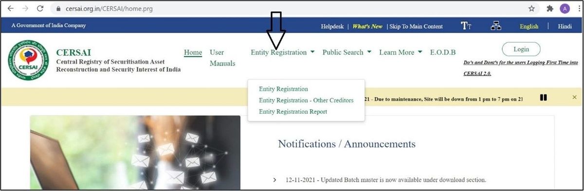 𝐂𝐄𝐑𝐒𝐀𝐈 𝐏𝐨𝐫𝐭𝐚𝐥 𝟐𝟎𝟐𝟒: CERSAI Login, Registration, CERSAI Search & Updates
