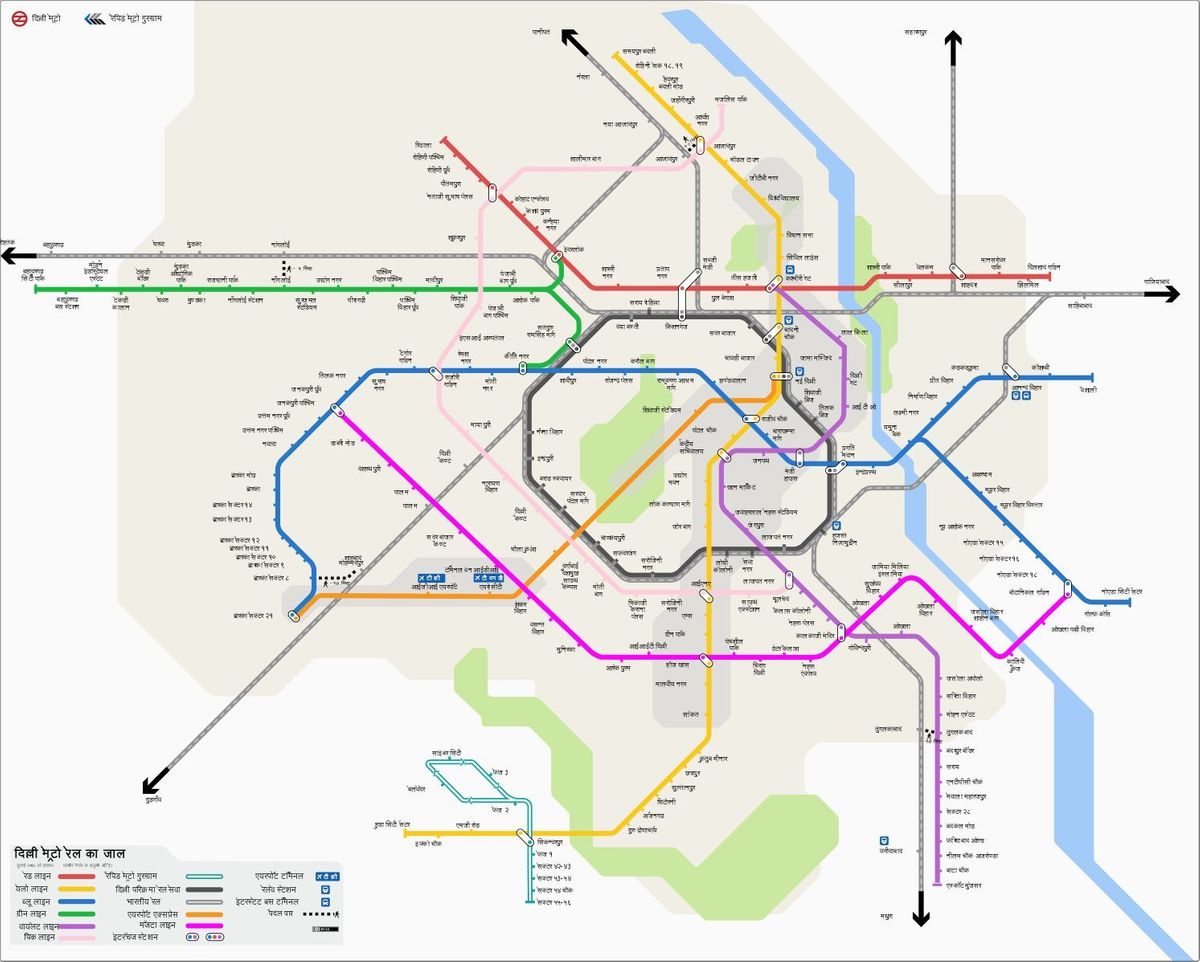 జామా మసీద్ మెట్రో స్టేషన్ - మార్గం, మ్యాప్ మరియు సమీప ప్రదేశాలు