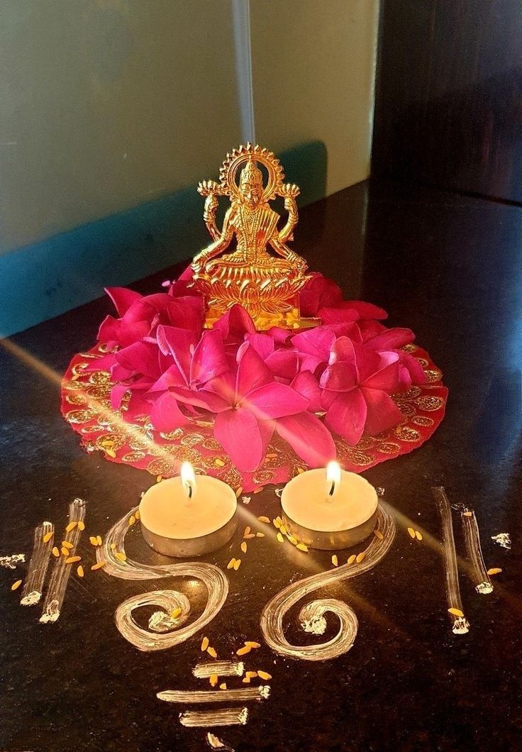 15 Lakshmi Pooja Celebration and Decoration Ideas | Diwali Laxmi Puja ...