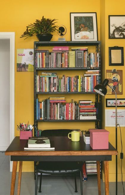 Best Colours for Study Room | 8 Lively Colour Combinations for Study Room