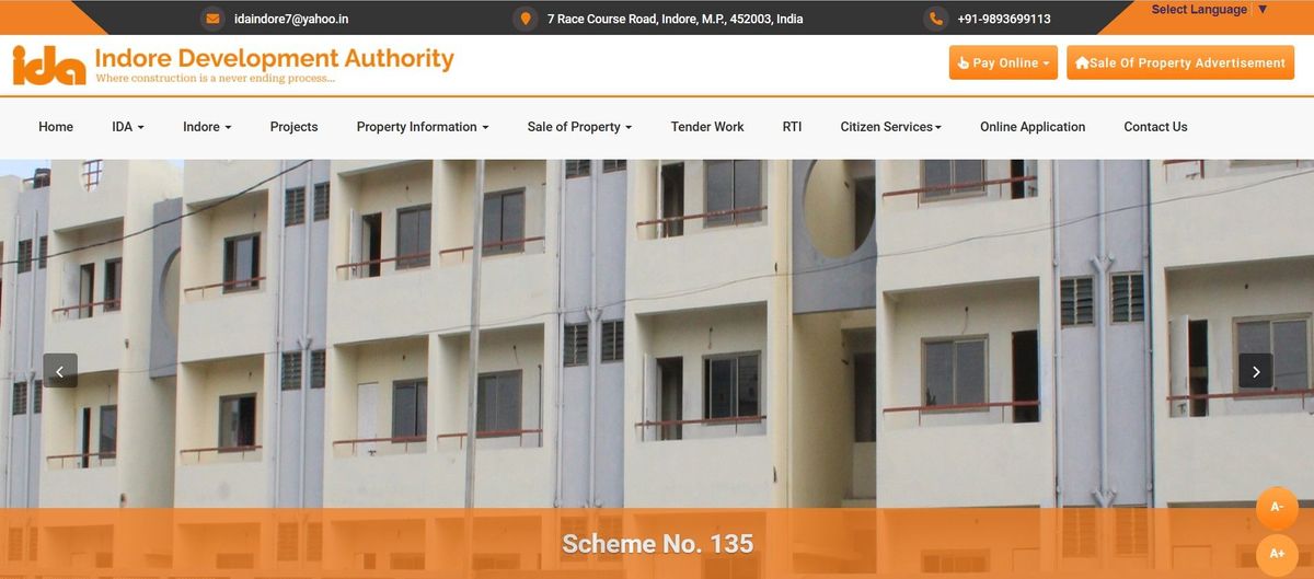 IDA Indore - An Overview of Indore Development Authority Projects