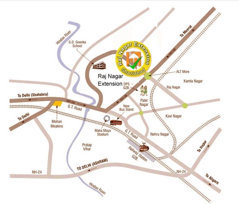 ರಾಜ್ ನಗರ ವಿಸ್ತರಣೆ, ಗಾಜಿಯಾಬಾದ್, ತನ್ನ ಅತ್ಯುತ್ತಮ ಸಂಪರ್ಕ ಮತ್ತು ಕೈಗೆಟುಕುವ ...