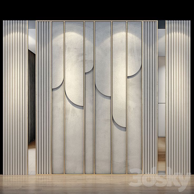 শোবার ঘর এবং বসার ঘরের জন্য কাপড়ের তৈরি ওয়াল প্যানেল ডিজাইন