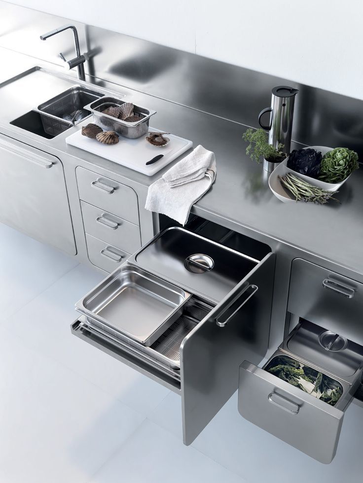 Stainless Steel Modular Kitchen