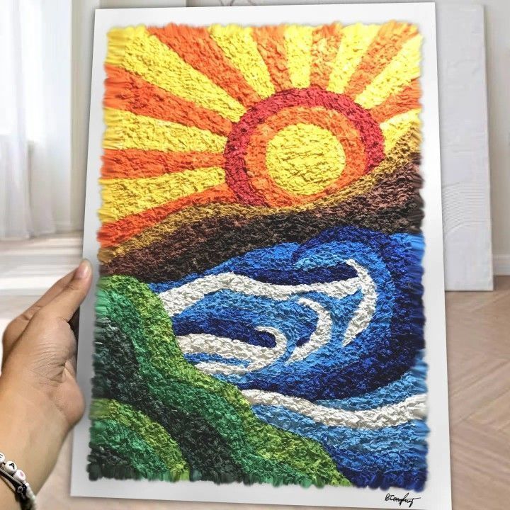13 Smart Paper Wall Hanging Crafts and Ideas