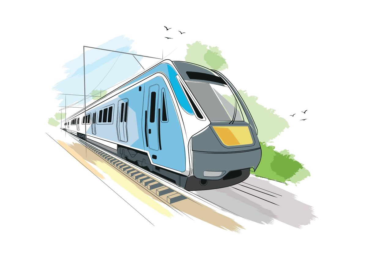 Thaltej Metro Station on Blue Line of Ahmedabad Metro