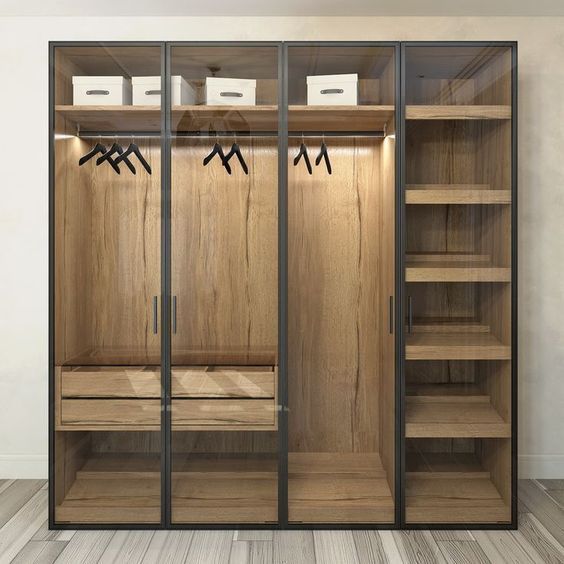 12 Innovative Wardrobe Inside Designs - for a Stylish and Organized Closet