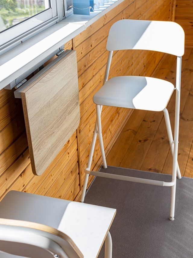 Space Saving Hacks for Small Homes: 7 Folding Wall Table Designs