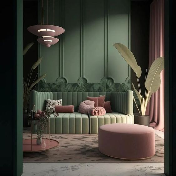 10 Bottle Green Colour Combinations for Your Home