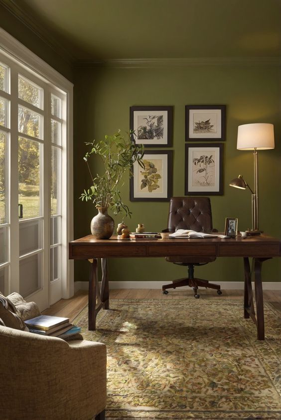 Colour combination for office walls store