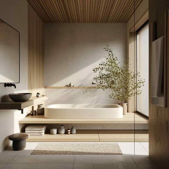 તમારા શહેરી ઘર માટે 15 લંબચોરસ બાથરૂમ ડિઝાઇન