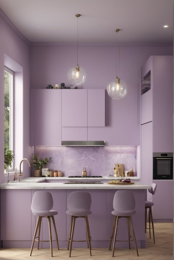 Light Purple Colour Combinations - To Add Warmth & Elegance to Your Home