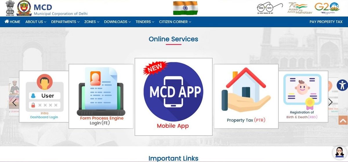 एमसीडी मालमत्ता कर २०२४-२५ : दिल्ली महानगरपालिका मालमत्ता कर ऑनलाइन पेमेंट