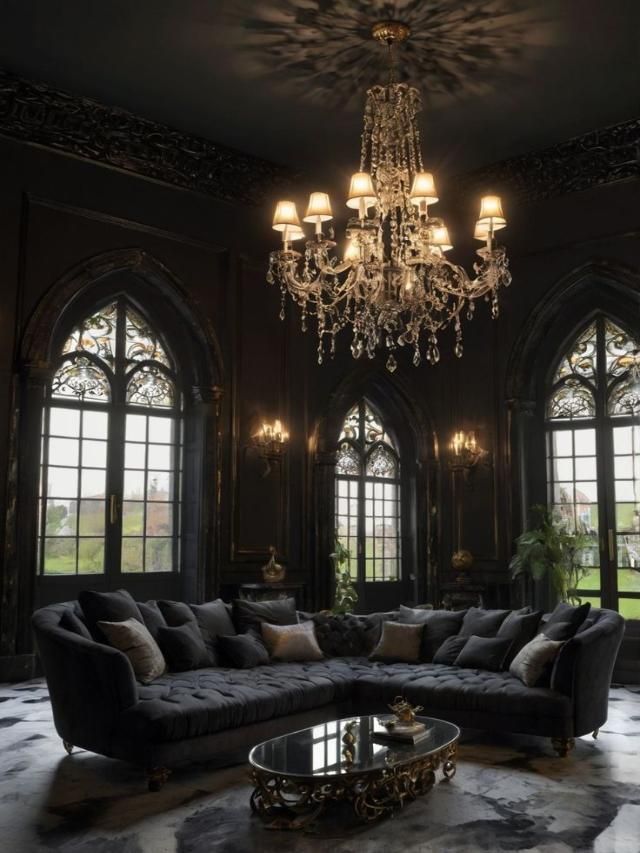 5 Ways to Incorporate Dramatic Gothic Style in Interiors