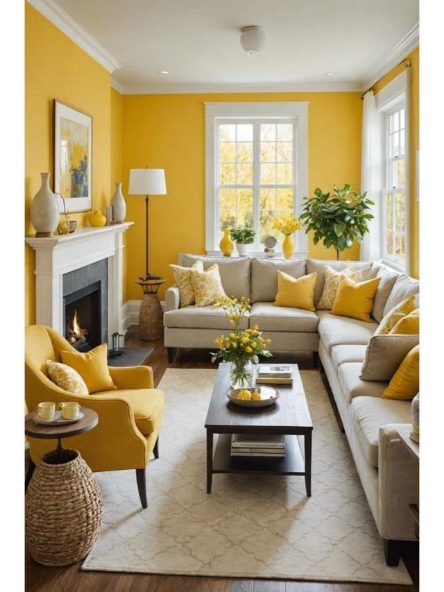 Reasons To Choose Yellow Wall Color Combinations For Home
