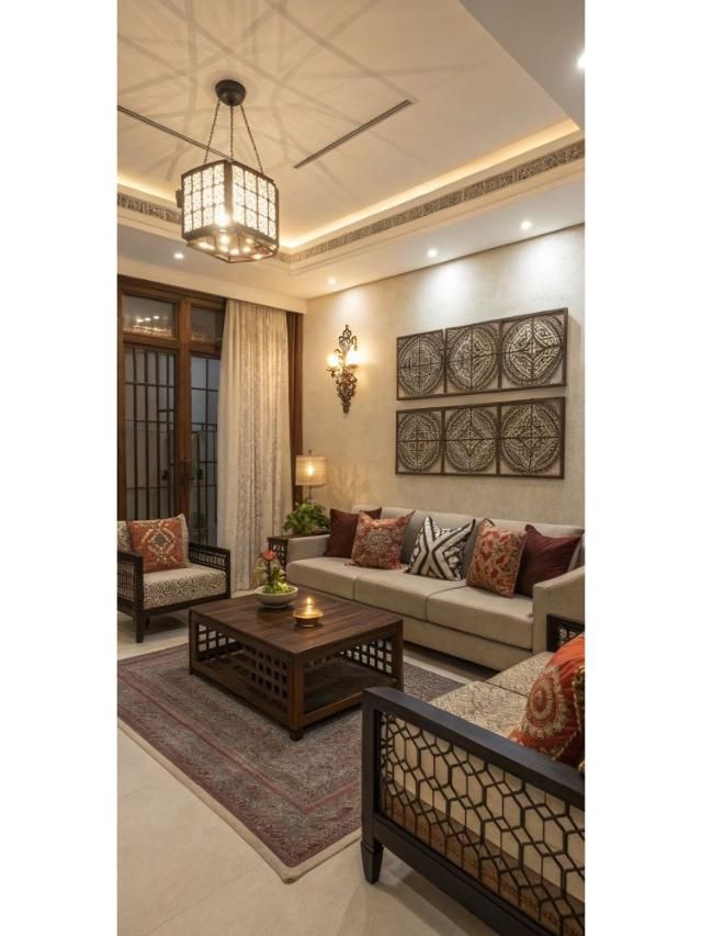 6 Indian-Inspired Living Room Ideas