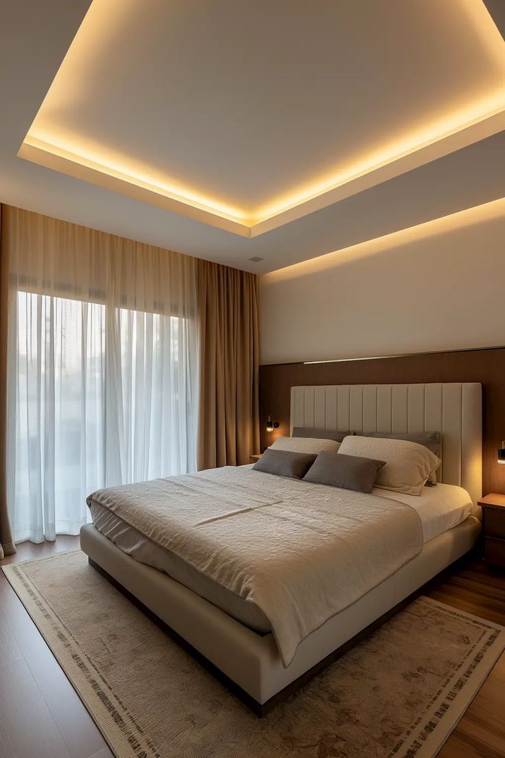 Simple False Ceiling Design For Small Bedroom With Fan And Light - Infoupdate.org