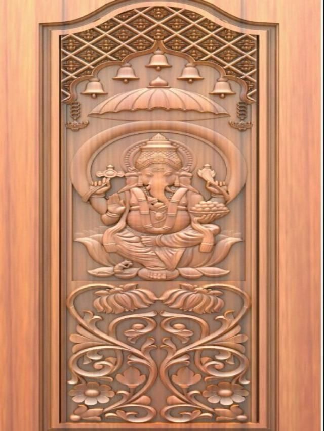 Welcome Positivity with 7 Main Door Designs with Lord Ganesha