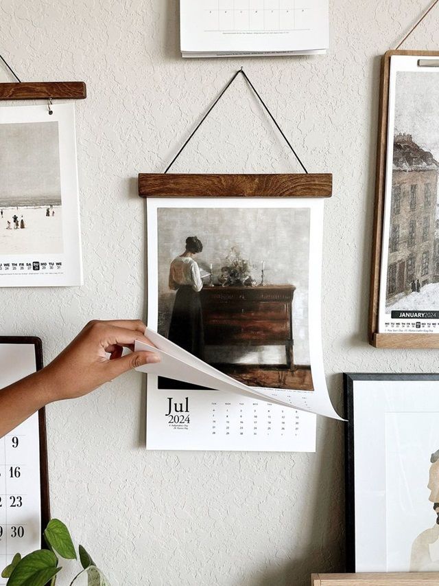 6 Creative Calendar Types for Your Home- Ditch the Monotony