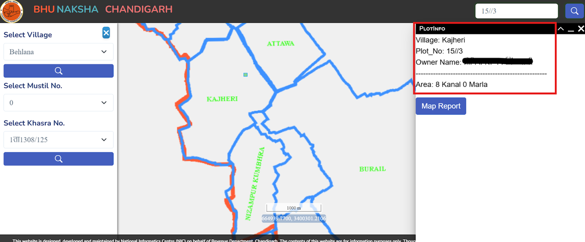 Bhu Naksha Chandigarh 2025: How to View & Download Land Maps