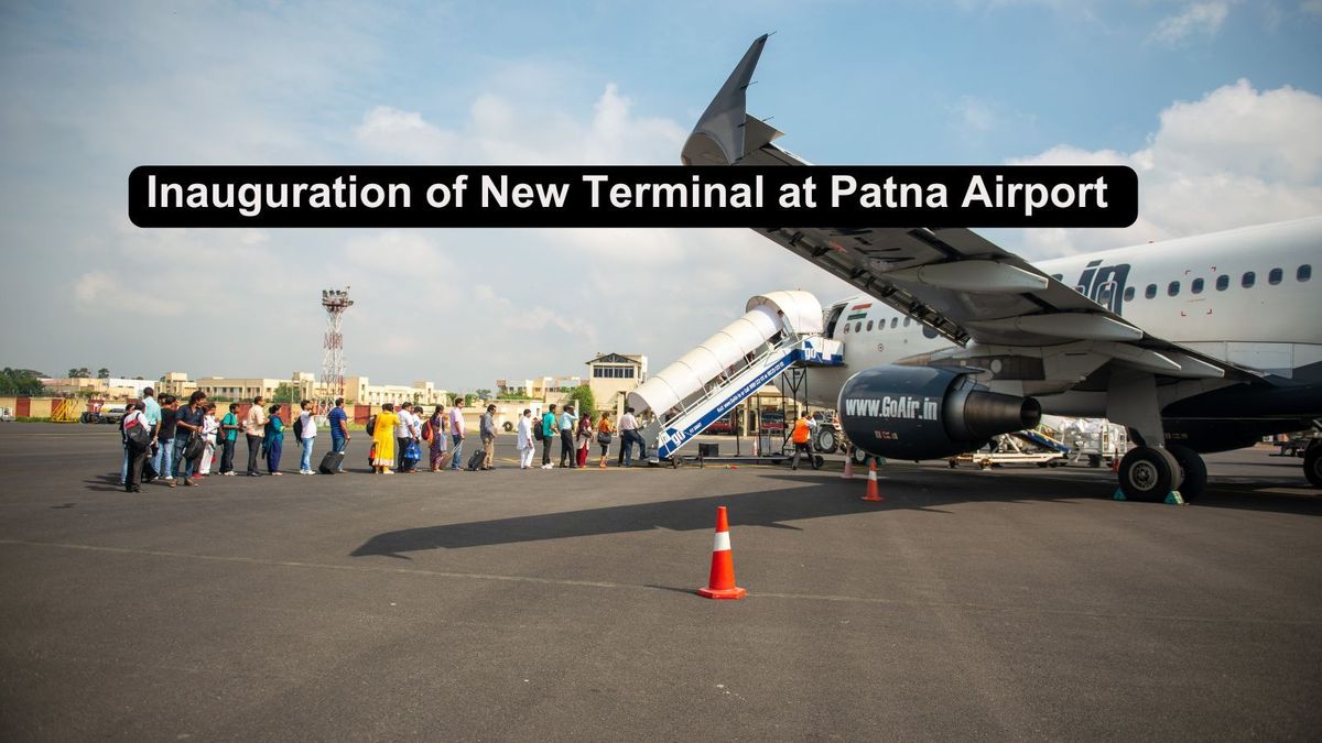 Equipped With Modern Facilities, the New Terminal At Patna Airport ...