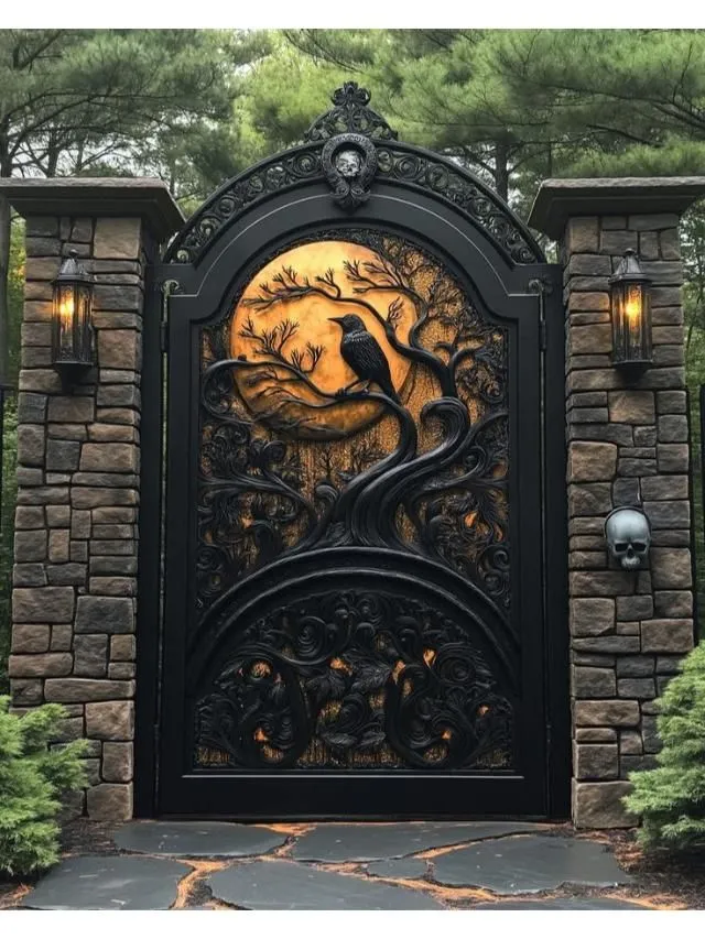 Make A Bold First Impression With A Creative Main Gate