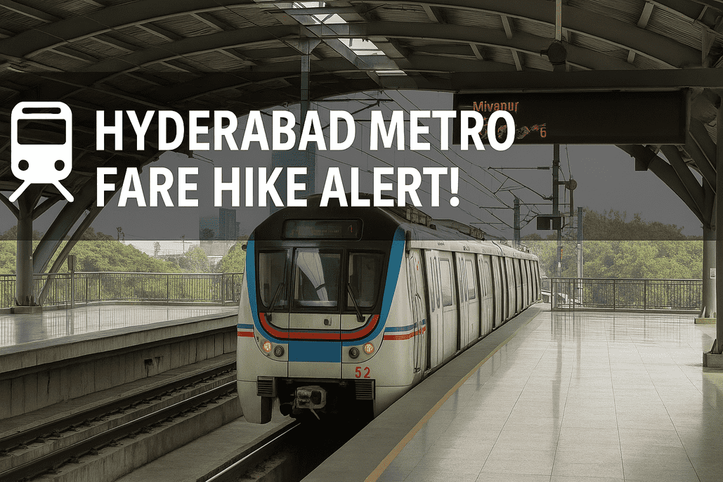 Hyderabad Metro Fare Hike by 25%: New Rates, Minimum-Maximum Price and ...