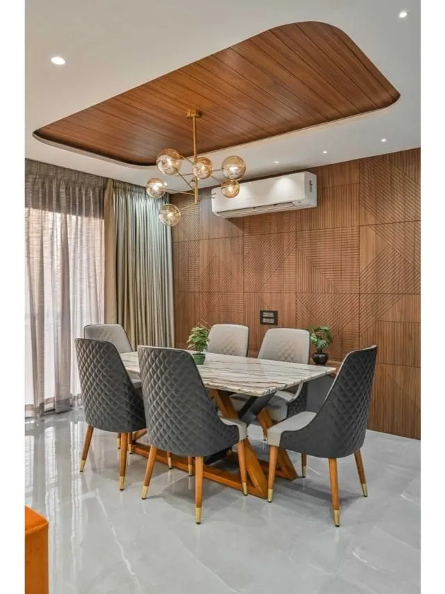 5 Stylish Dining Area Ceiling Design Ideas