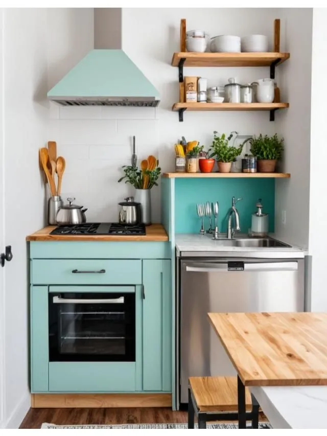 7 Mini Kitchen Ideas Perfect For Small Homes