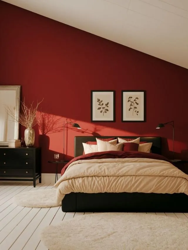 Paint it Red - 7 Red Bedroom Ideas For Every Home Interiors