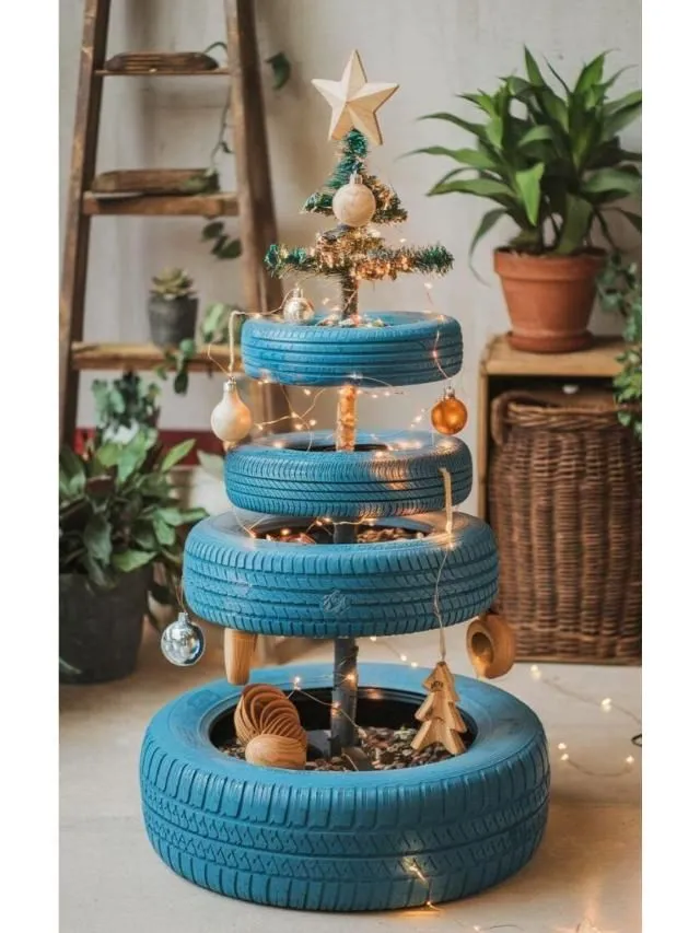 Creative Ways To Use Recycled Tyres In Home Decor