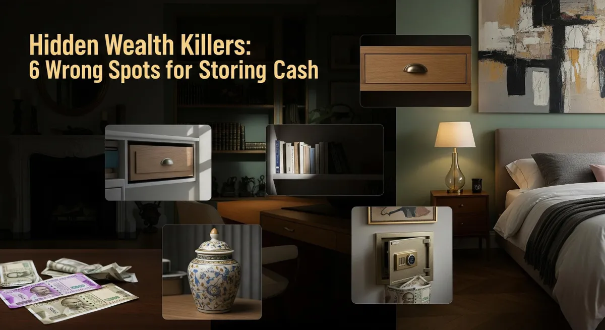 Want Financial Luck? Avoid Keeping Money in These 6 Places at Home
