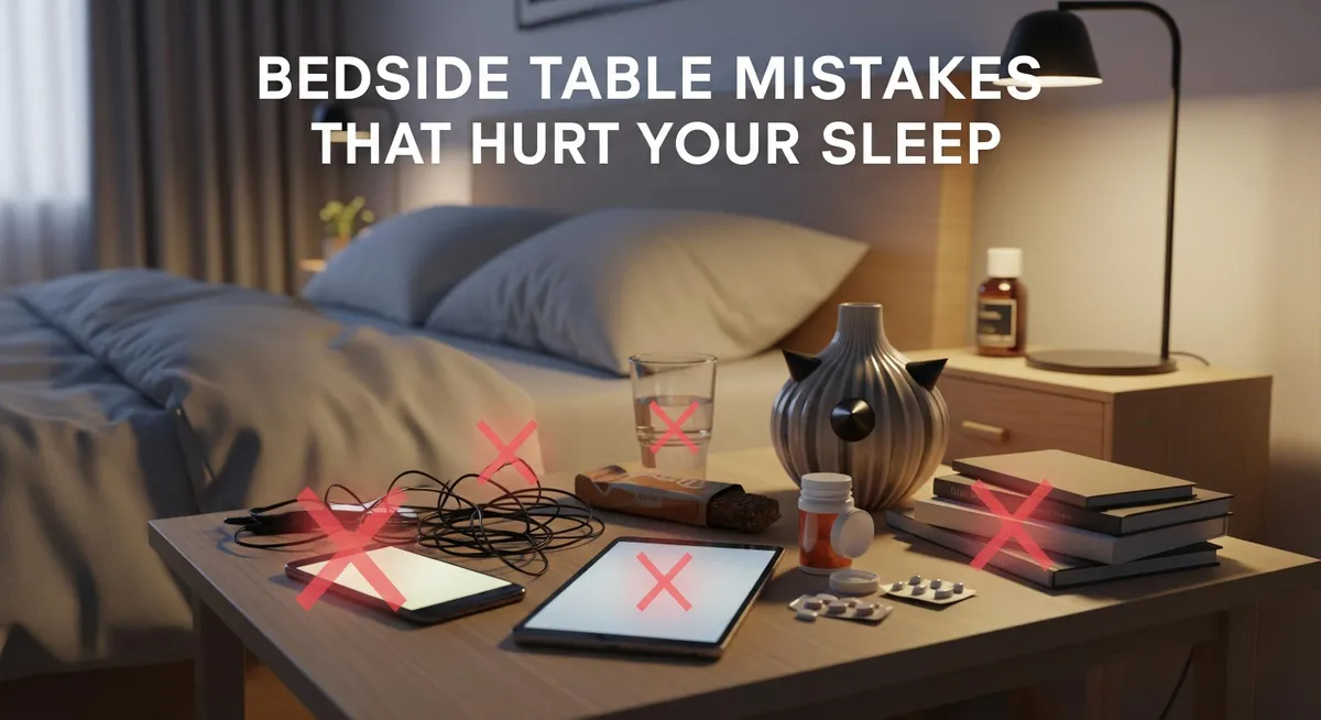 5 Things You Should Never Keep on Your Bedside Table According to Sleep ...