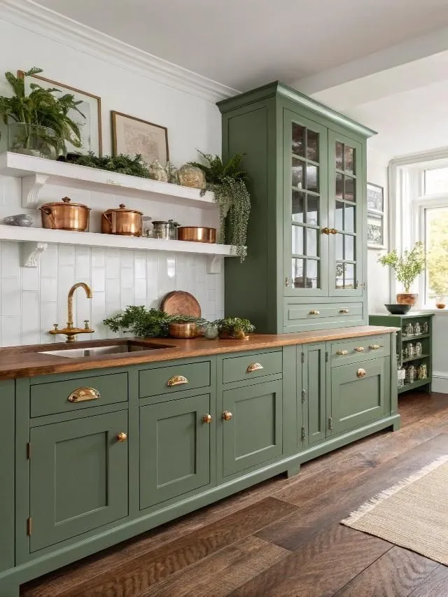 5 Green Kitchen Decor Ideas That Breathe Freshness