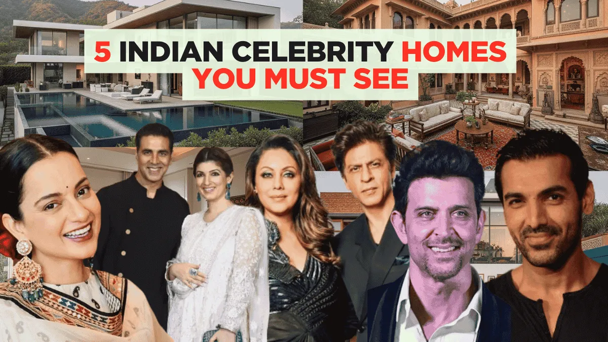 Inside 5 Indian Celebrity Homes with Truly Unique Designs