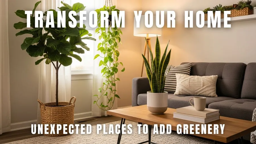 Best Places to Create a Green Corner in Your Home