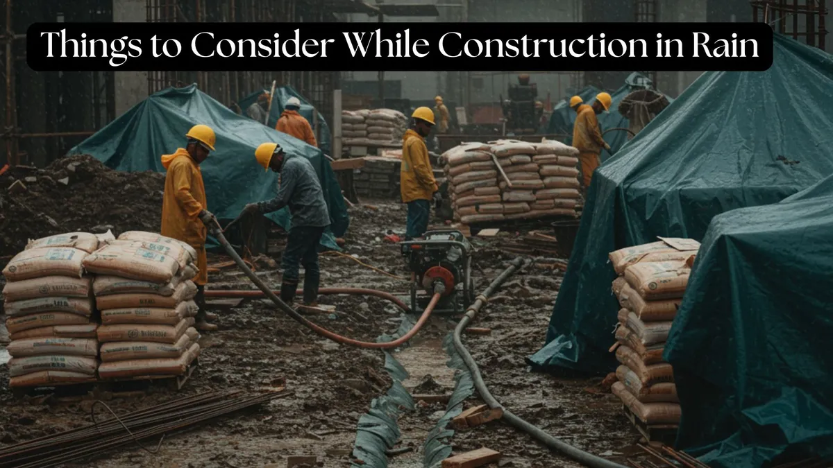 10 Step Guide for Construction During Rainy Season