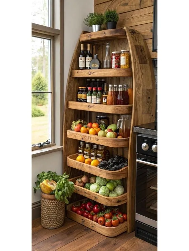 5 Kitchen Rack Design Ideas For Smart Storage
