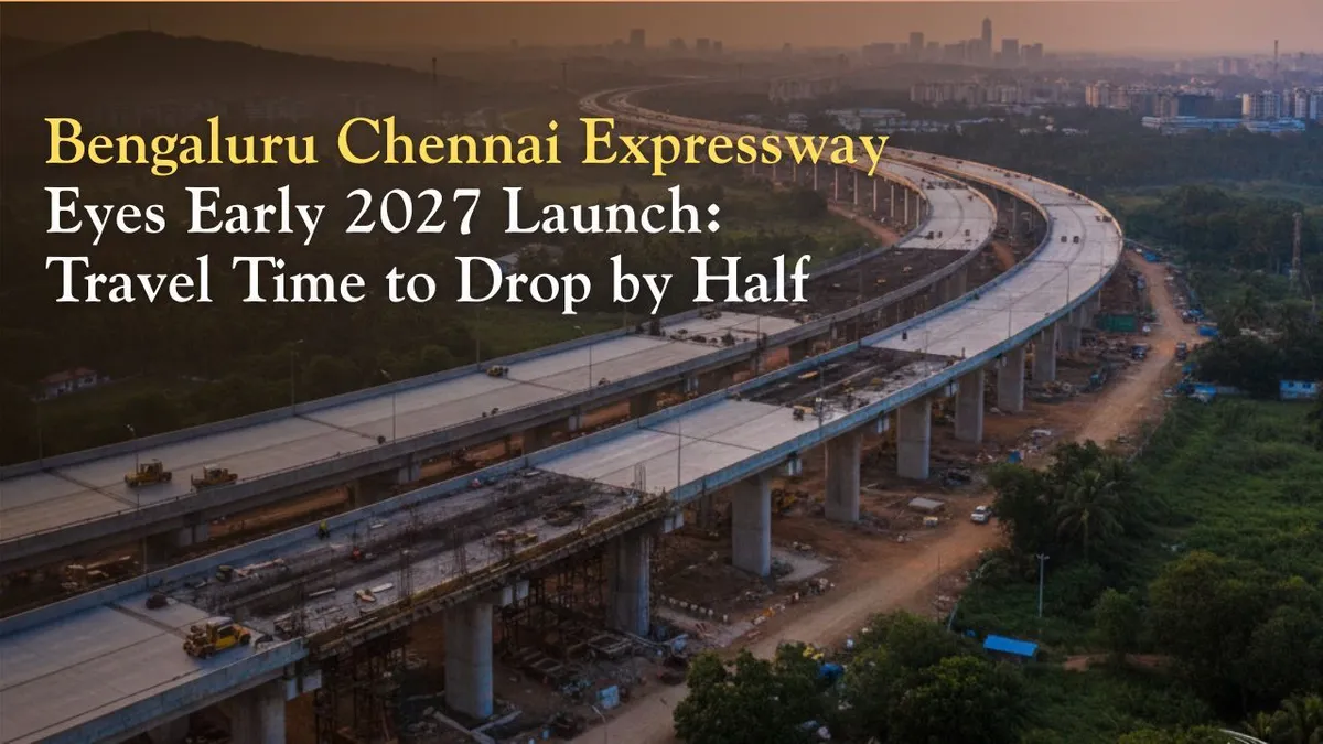 Bengaluru Chennai Expressway Eyeing 2027 Launch: Check Status, Launch ...