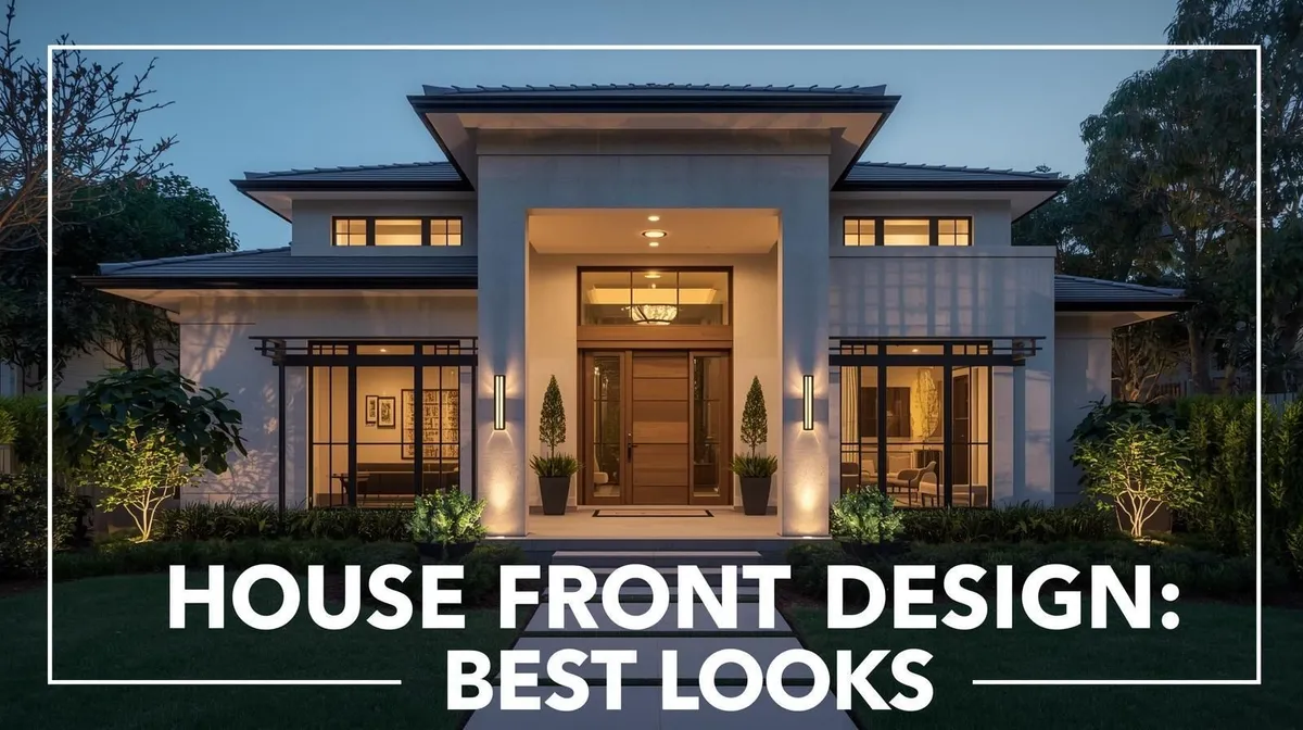 Simple Front Design Of House