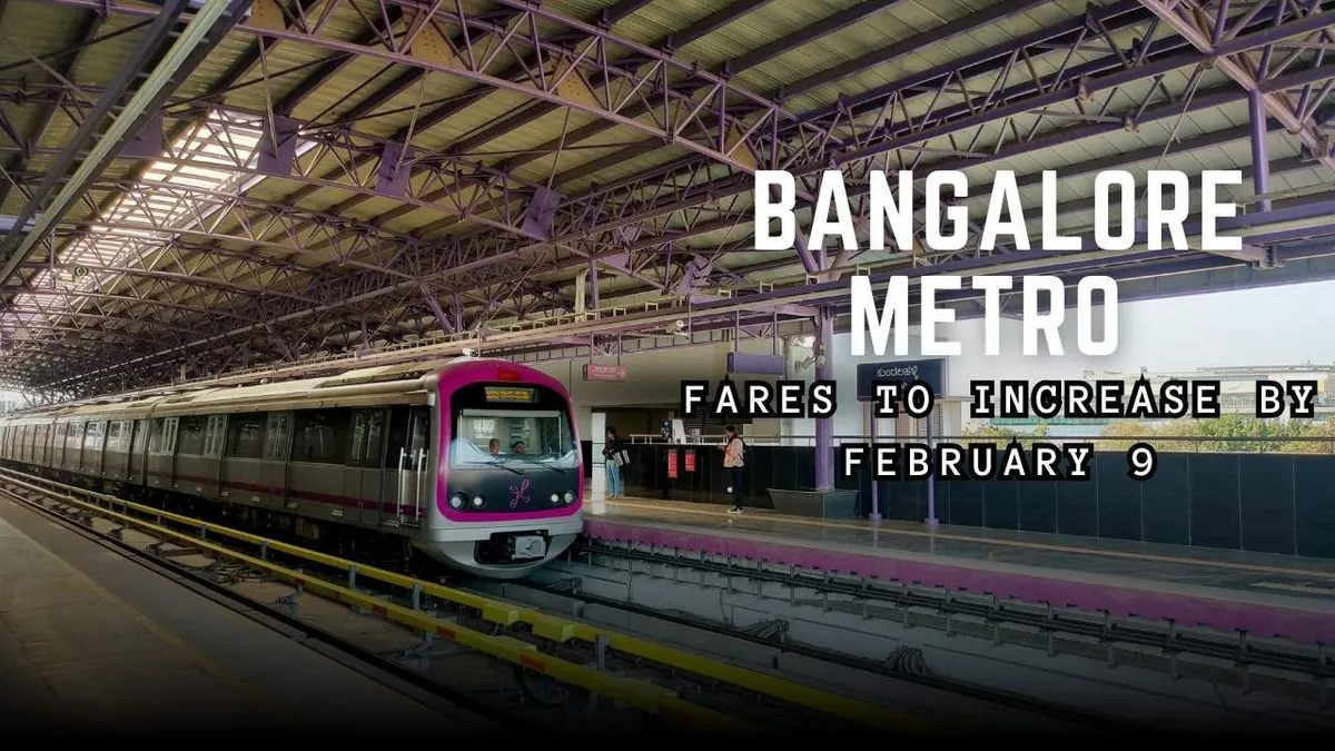 Namma Metro Fare Hike 2026: Bengaluru Metro Commuters Likely to Pay ...