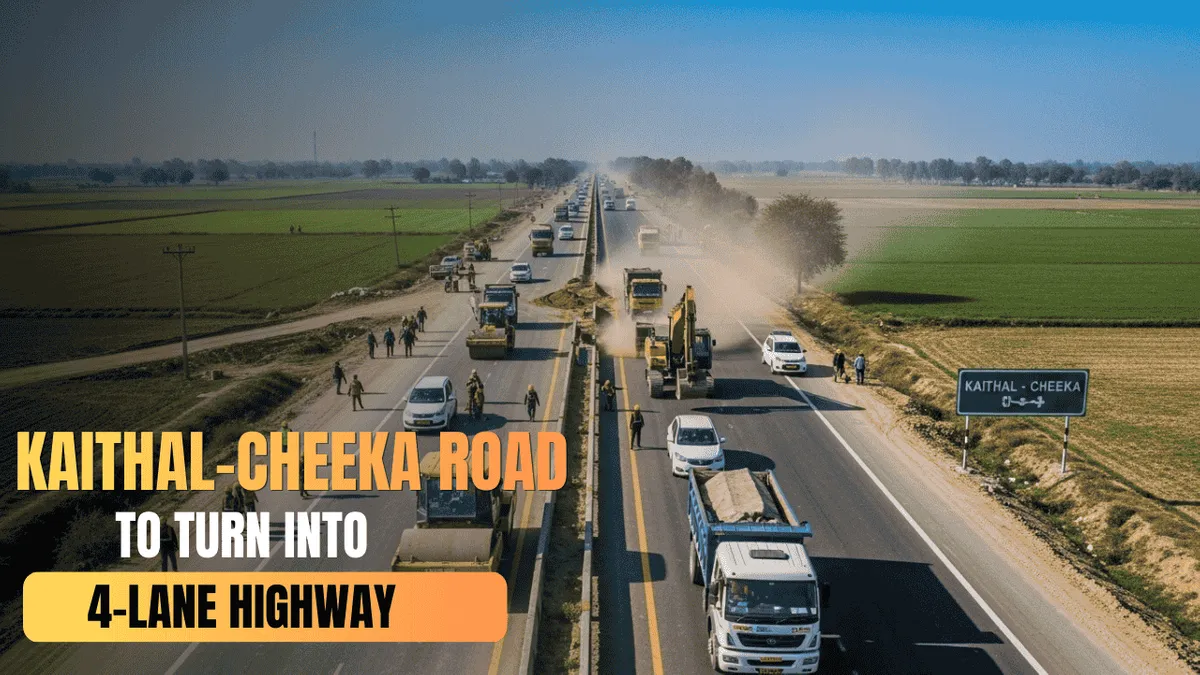 Major Connectivity Alert! Kaithal-Cheeka Four-Lane Highway Approved ...