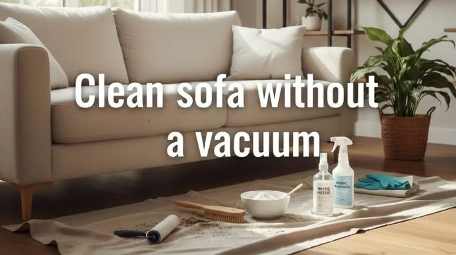 10 Easy Ways to Clean Your Sofa Without a Vacuum Cleaner